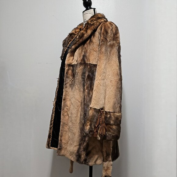 Jackets & Coats | New Real Semisheared Mink Fur Coat Jacket Blazer Beige Tan Cinnamon Dusty Pink ...